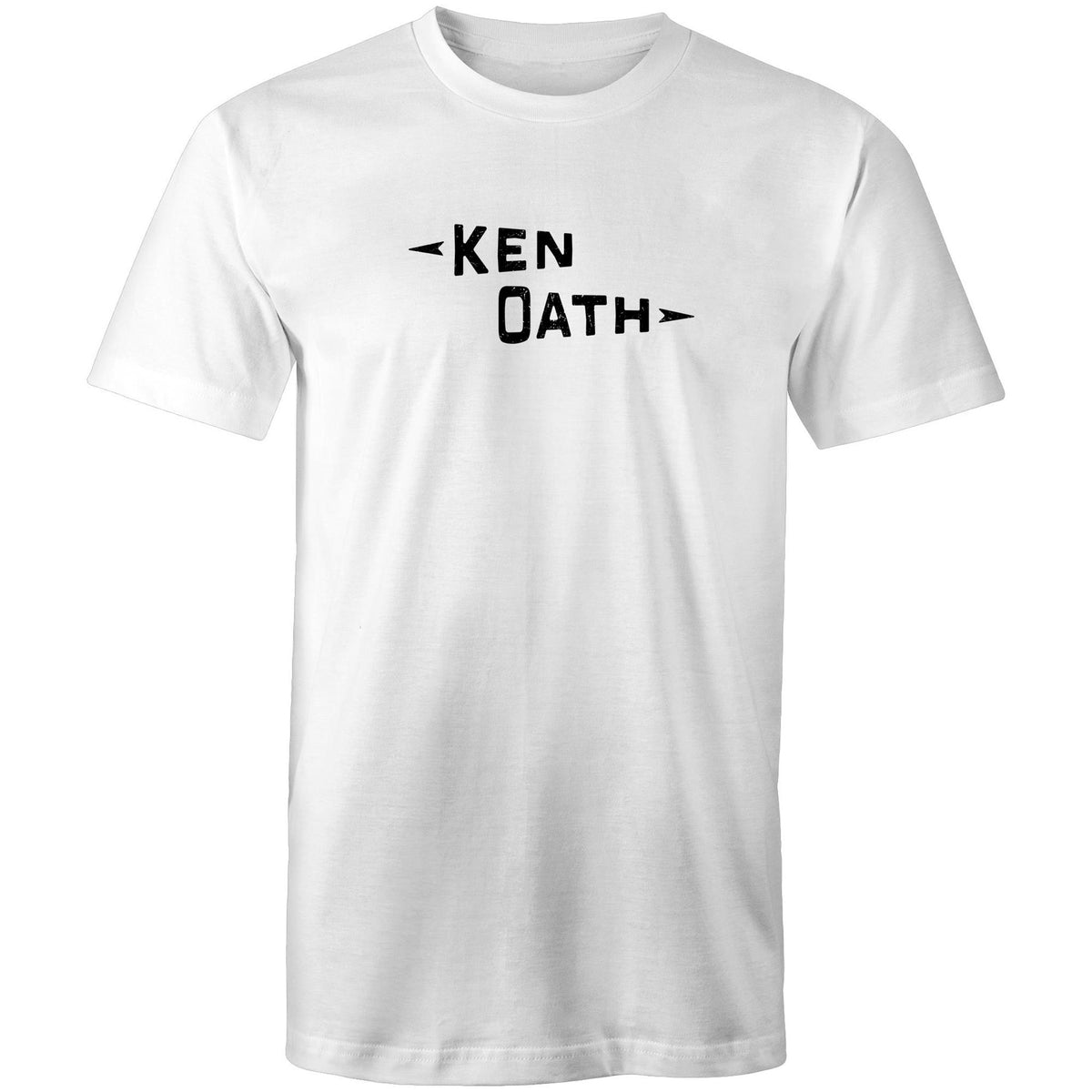 The Kenoath Classic Tee - White- Ken Oath